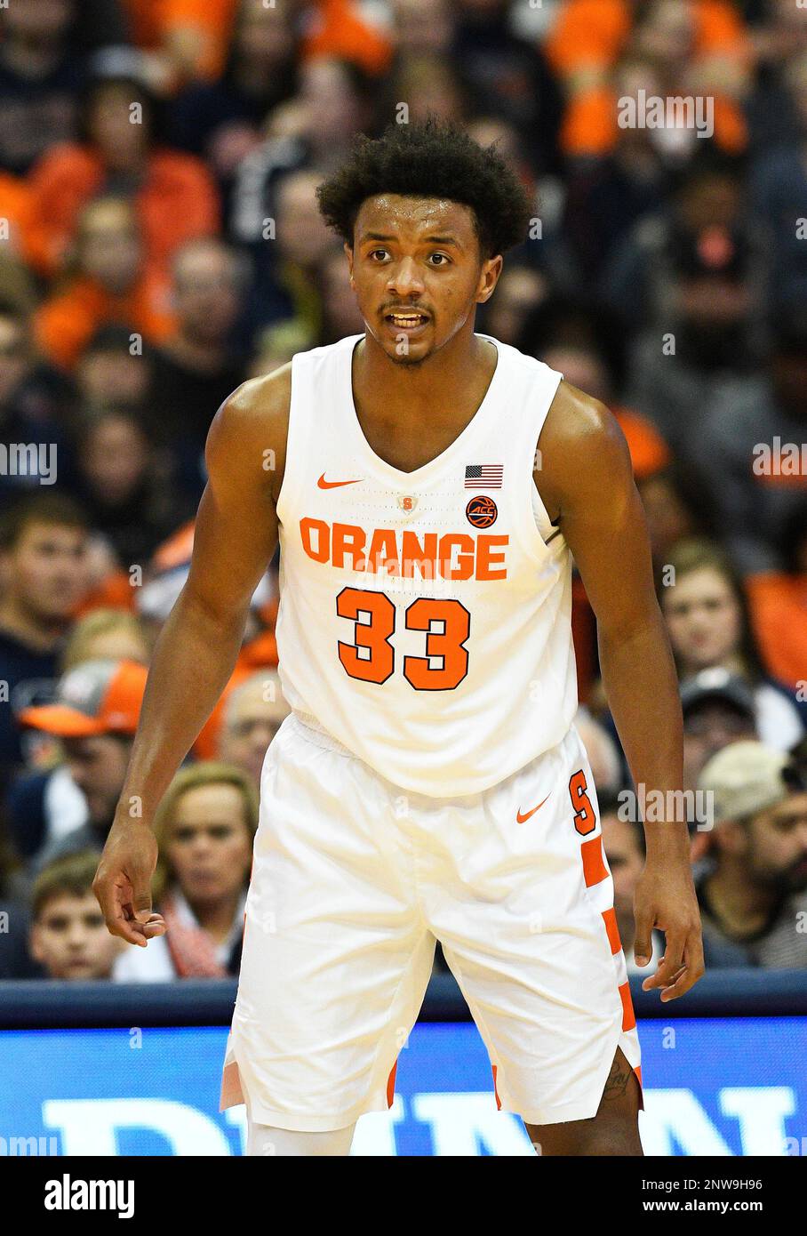 December 1, 2018: Syracuse junior forward Elijah Hughes (33) from ...