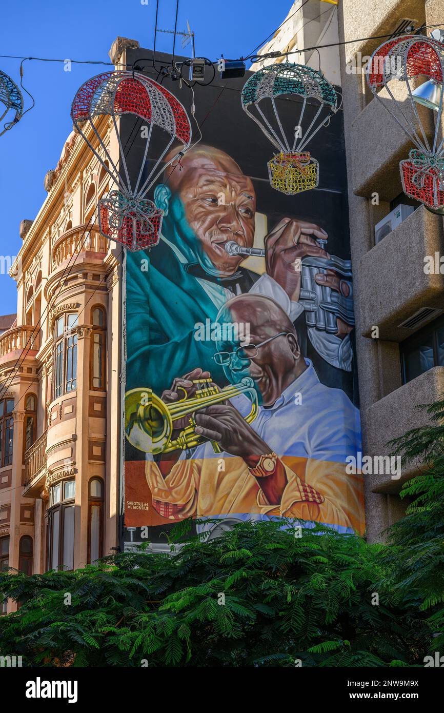 Graffiti de jazz hi-res stock photography and images - Alamy