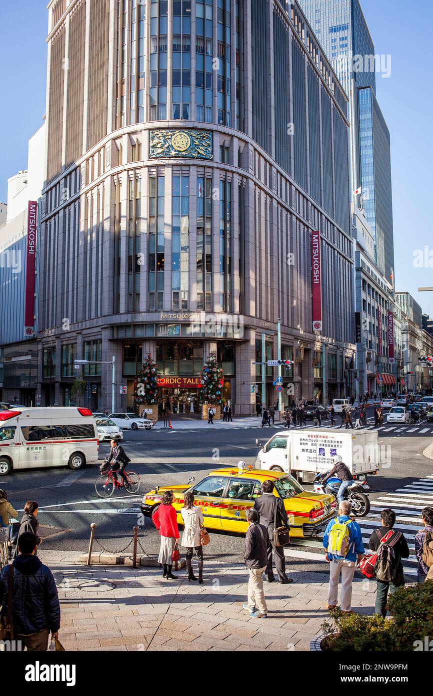 Mitsukoshi store, in Nihombashi, Tokyo, Japan Stock Photo - Alamy
