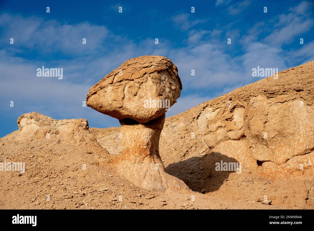 Al Qarah Mountain, nice and historical place for visit and make a trek ...
