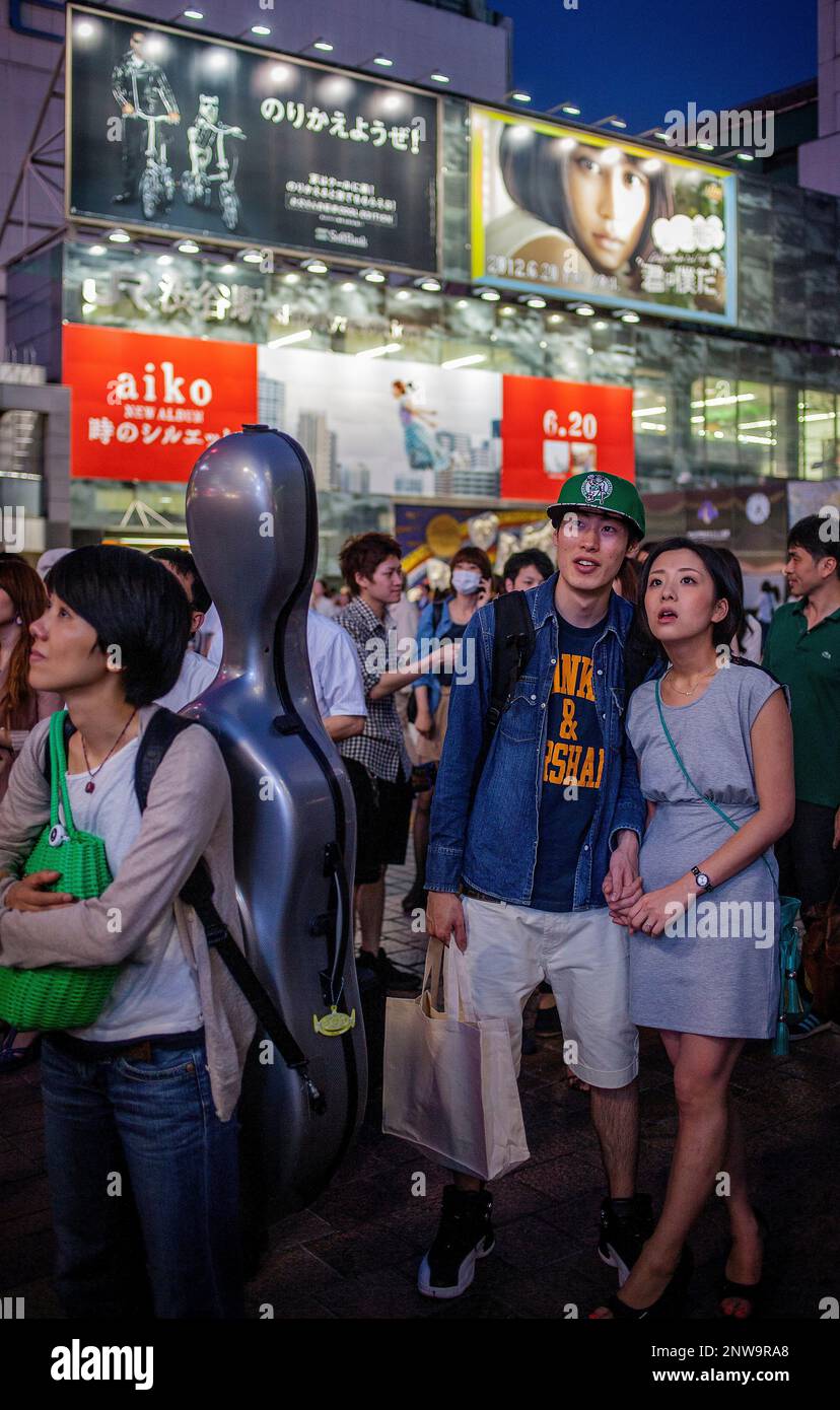Shibuya.Scramble Kousaten crossing in Hachiko square. Tokyo city, Japan ...