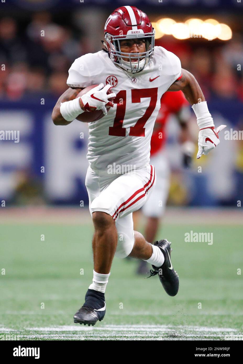 ATLANTA, GA - DECEMBER 01: Alabama Crimson Tide wide receiver Jaylen ...