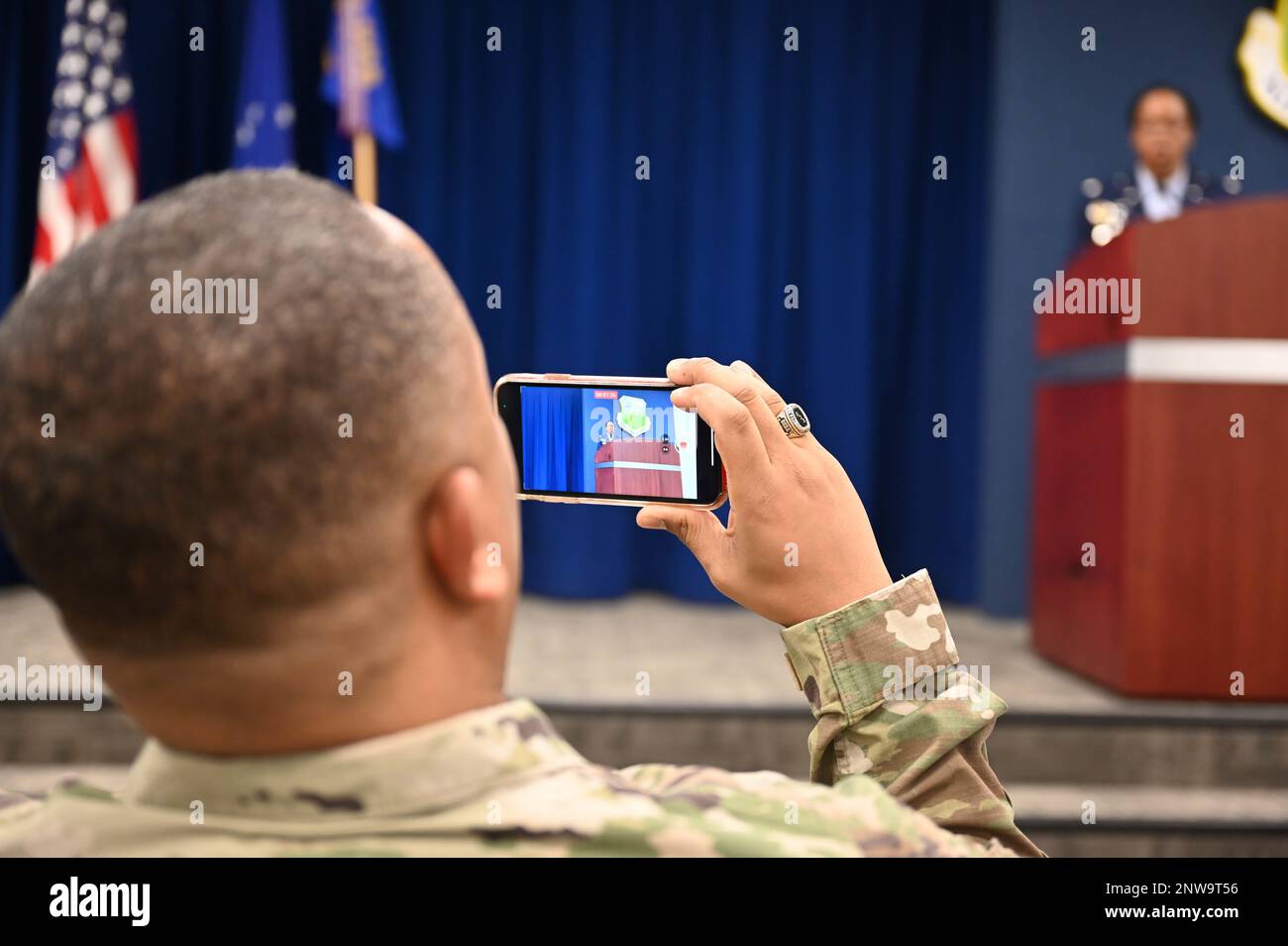 U.S. Air Force Lt. Col. Christopher Owens, commander of the 94th ...
