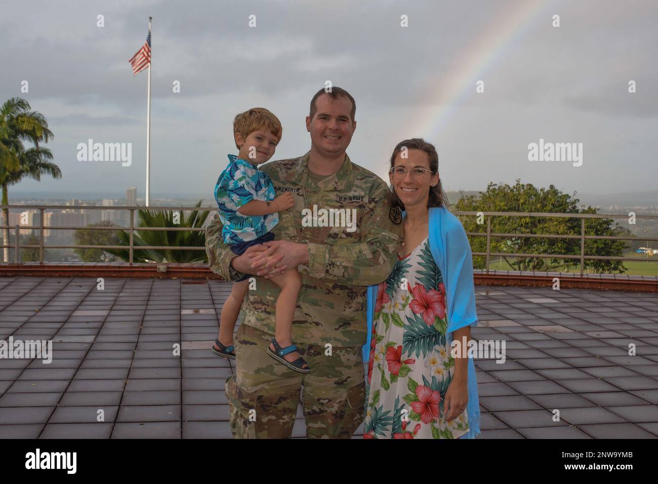 Maj. Jeffrey Hainsworth received a DCO coin from Navy Capt. Ian Fowler ...