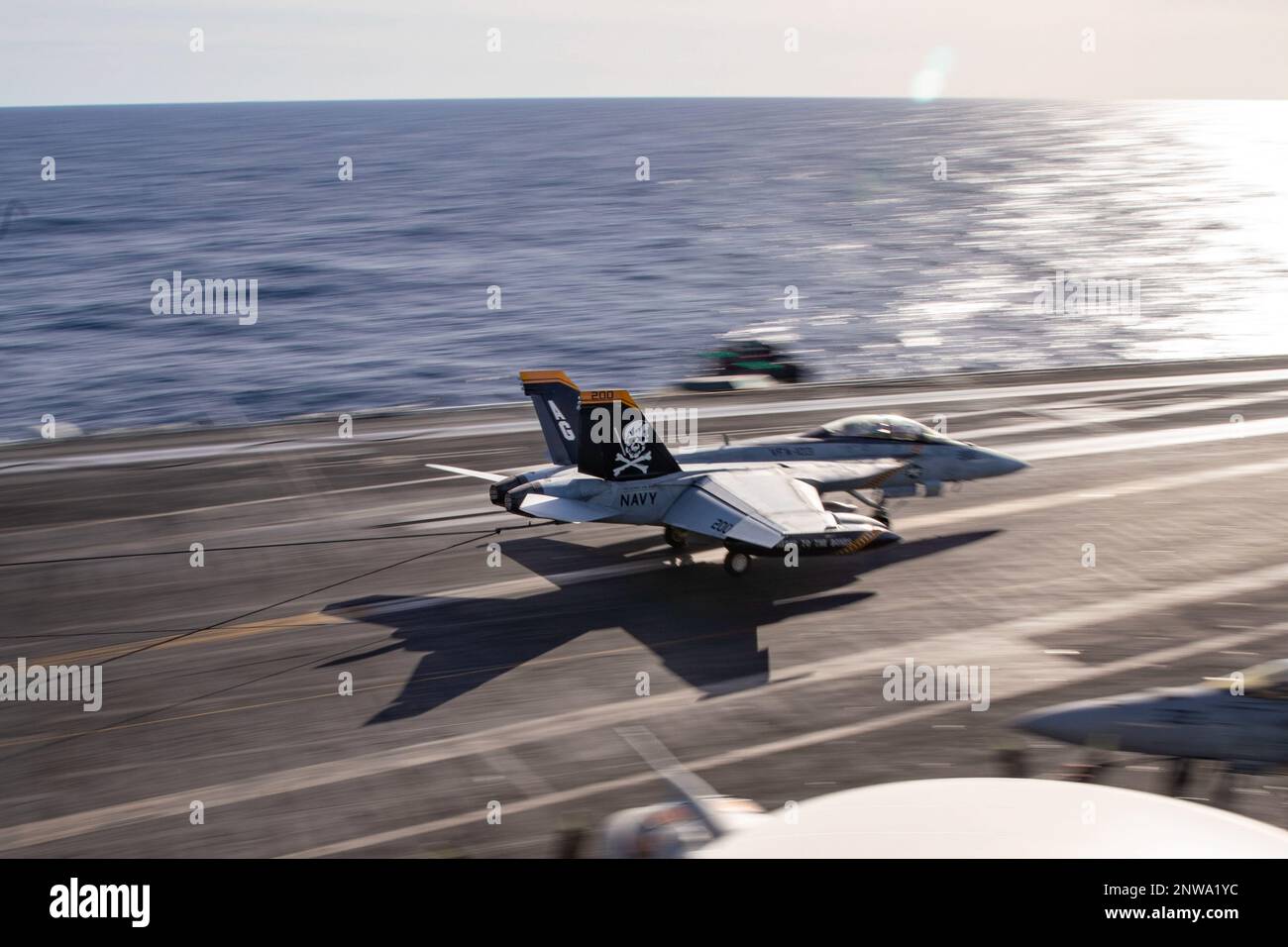 230127-N-UI066-1098 MEDITERRANEAN SEA (Jan. 27, 2023) An F/A-18F Super ...