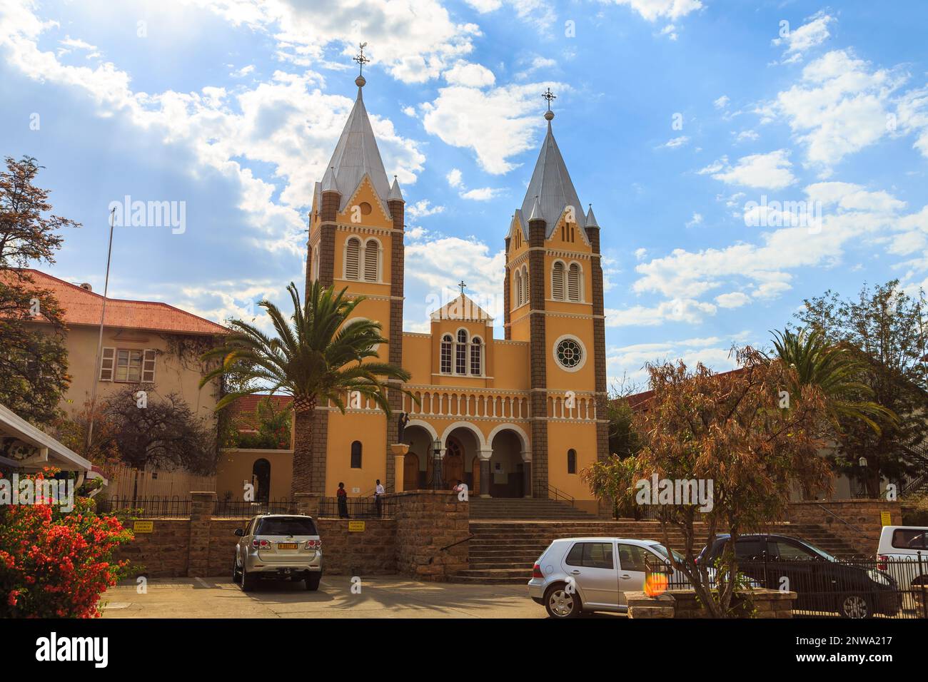 Windhoek, Namibia - 10 October 2018: Catholic Saint Mary Church ...