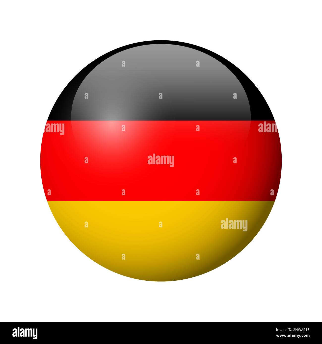 German flag circle Cut Out Stock Images & Pictures - Alamy