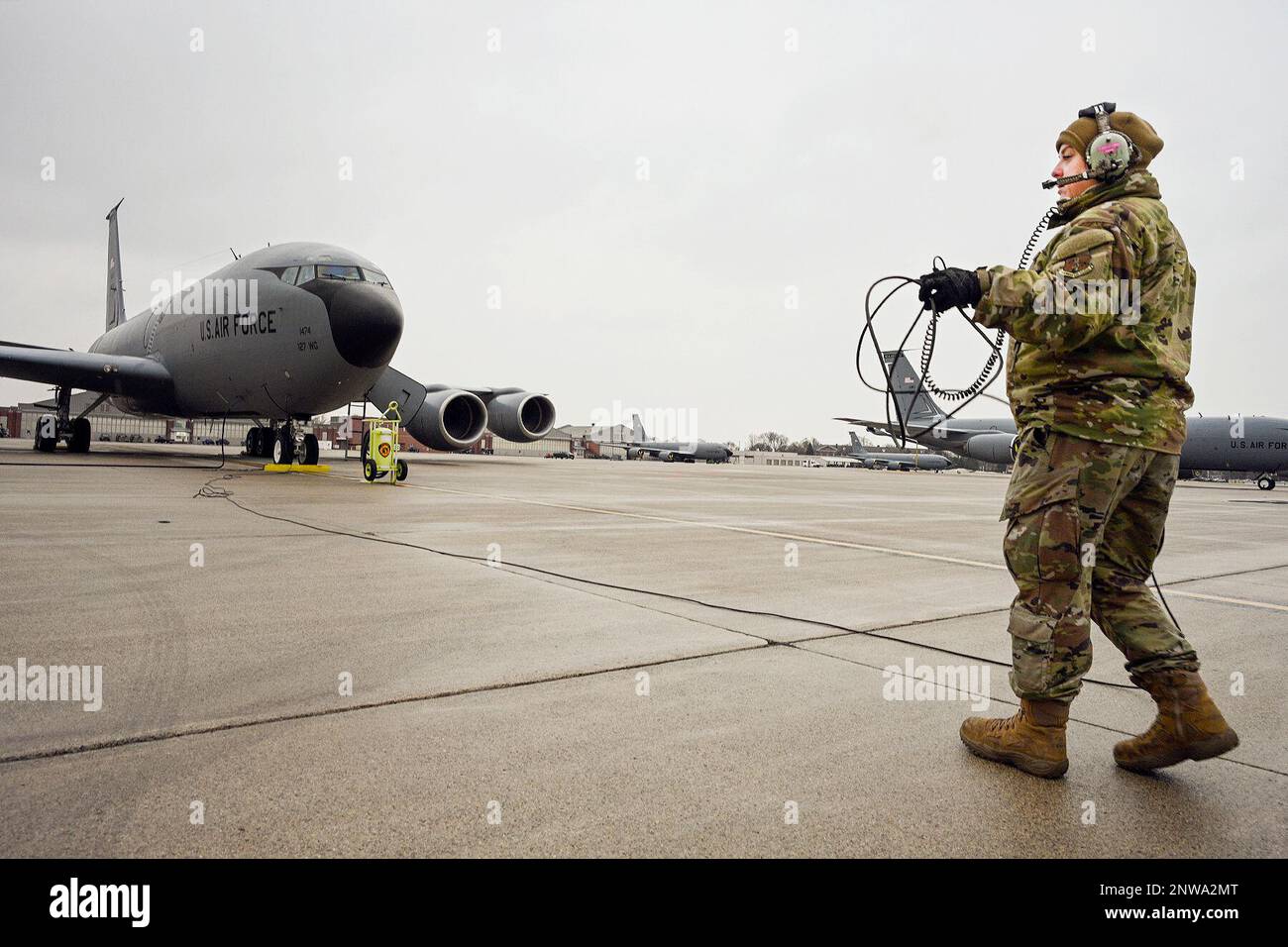 Staff Sgt. Brandie Longford, a crew chief with the 191st Aircraft ...
