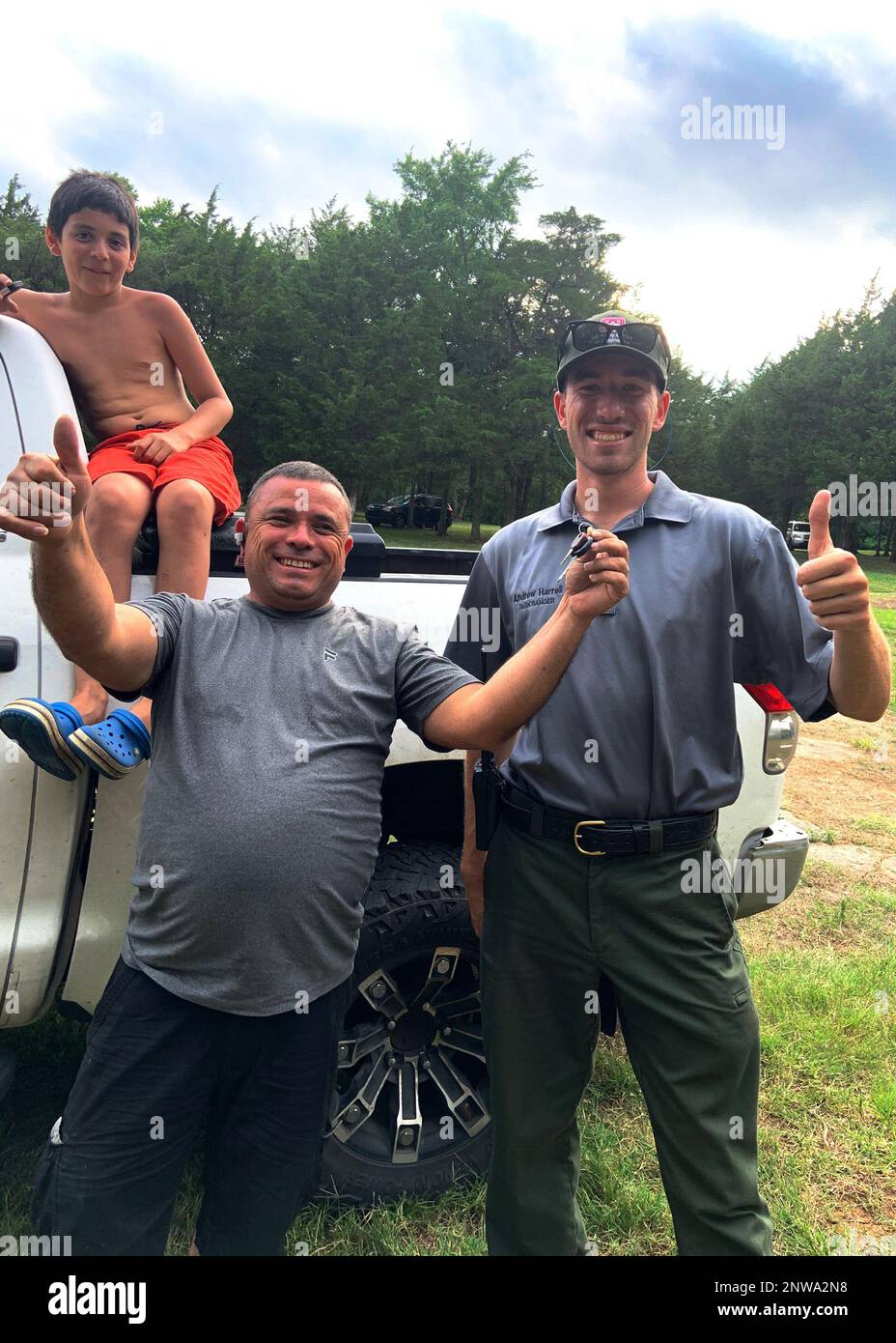 Andrew Harrell, park ranger intern at J. Percy Priest Lake, is the U.S ...