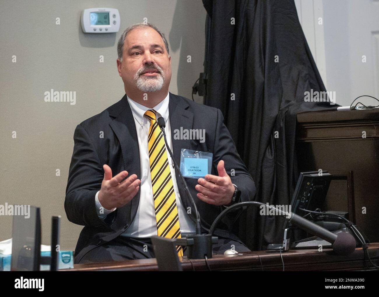 Mark Ball, Hampton trial attorney and former law partner of Alex ...