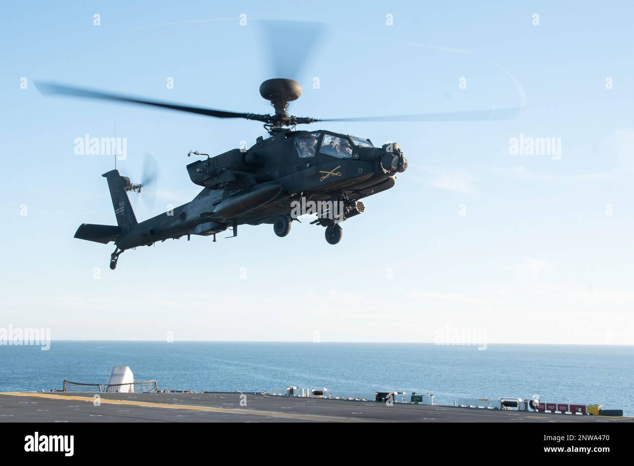 230125-N-XN177-1123 PACIFIC OCEAN (Jan. 25, 2023) – A U.S. Army AH-64 ...