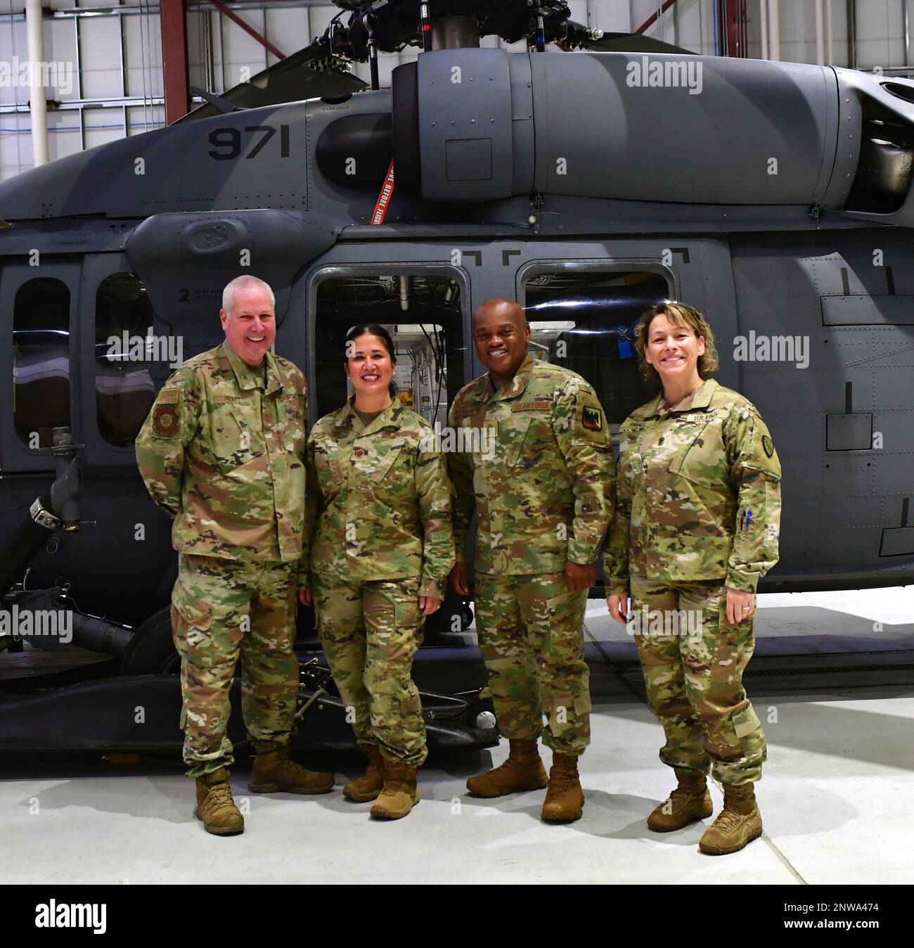 From left to right Command Chief Master Sgt. Peter J. Pratt, senior ...