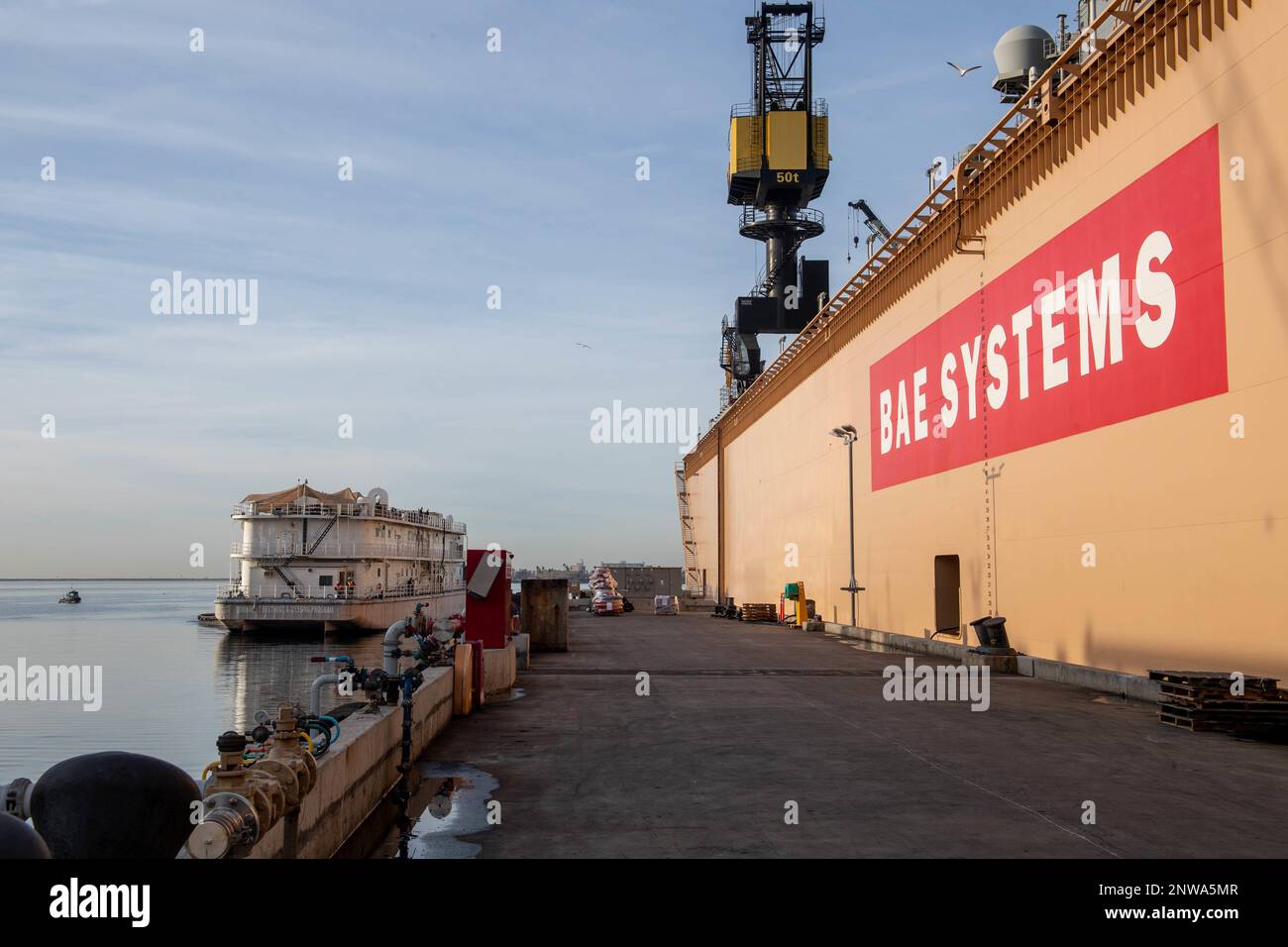 SAN DIEGO (Jan. 13, 2023) A barge (APL-2), assigned to amphibious ...