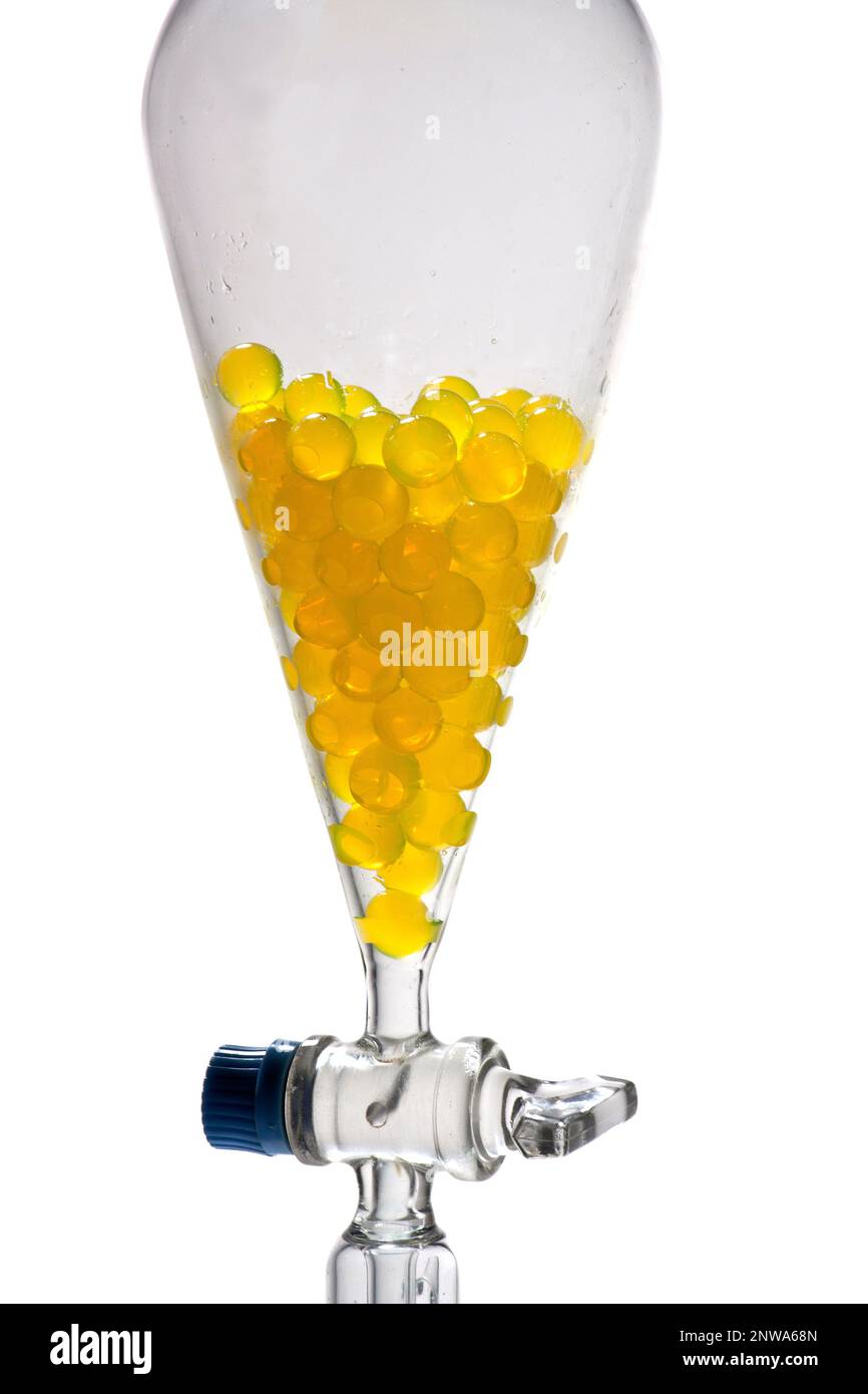 Flasks with chemicals Laboratory Equipment Stock Photo - Alamy