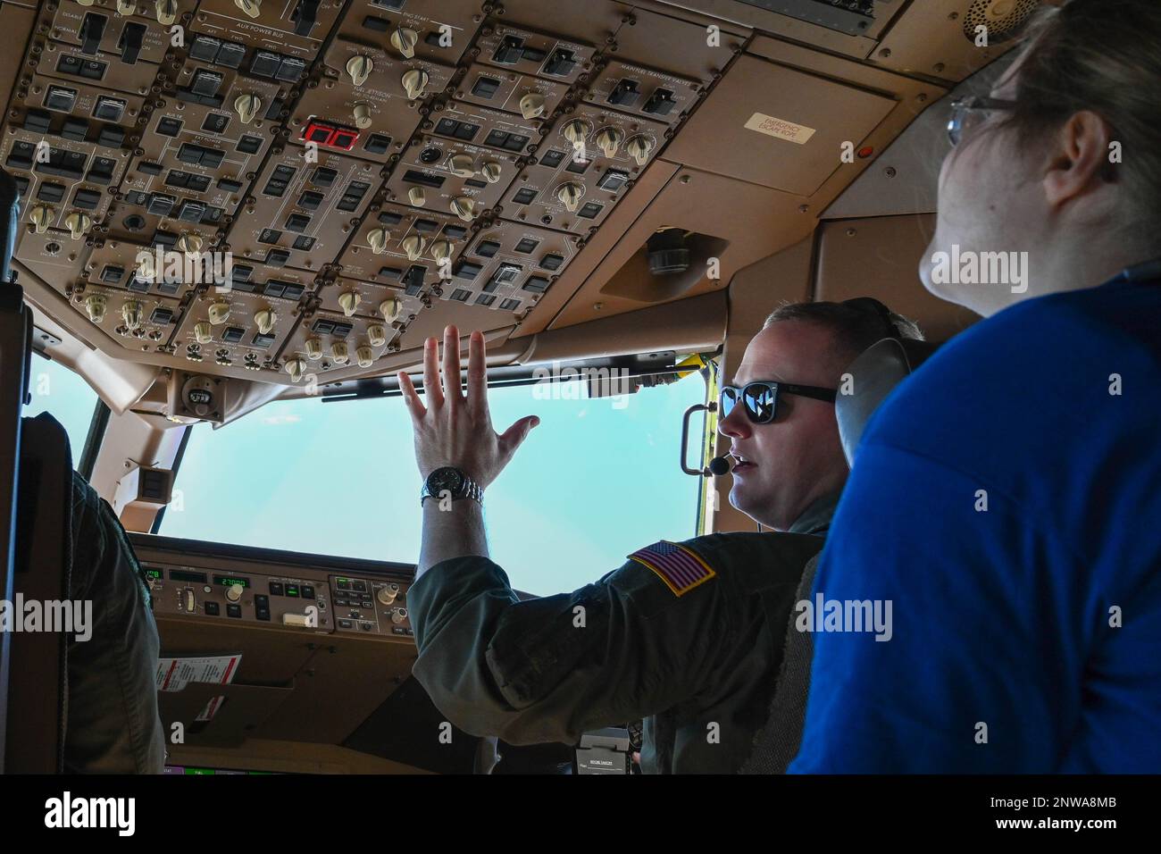 U.S. Air Force Capt. Geoffrey Holscher, 56th Air Refueling Squadron ...