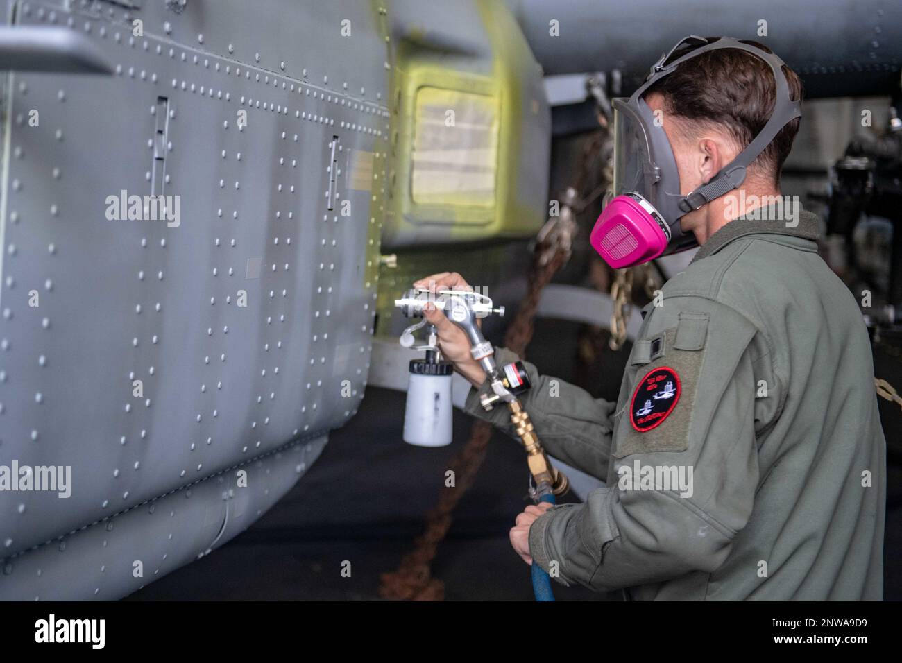 NORTH PACIFIC OCEAN (Jan. 25, 2023) Lance Cpl. Christian Connolly, from ...