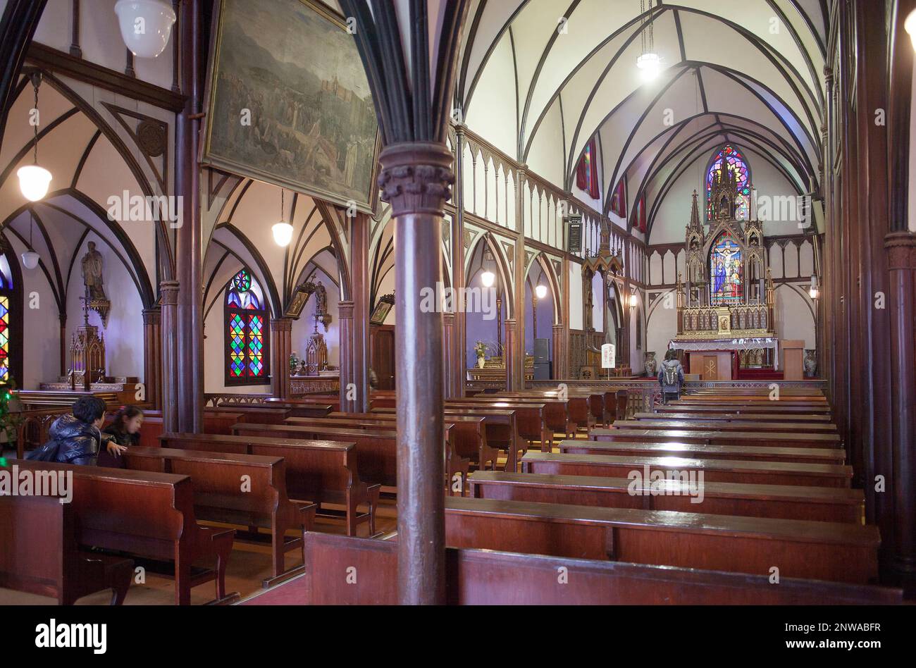 Oura Church, Nagasaki, Japan Stock Photo - Alamy