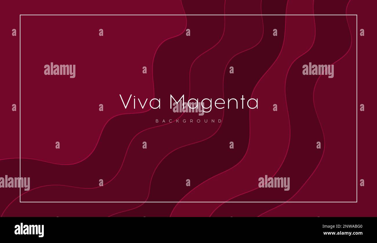 Abstract modern Viva Magenta background. Trend color of year 2023 ...