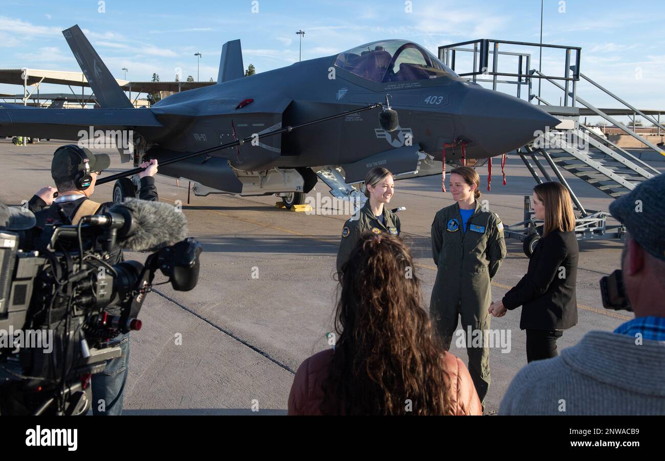 LUKE AIR FORCE BASE, Arizona (Feb. 8, 2022) – Lt. Caitie Perkowski ...