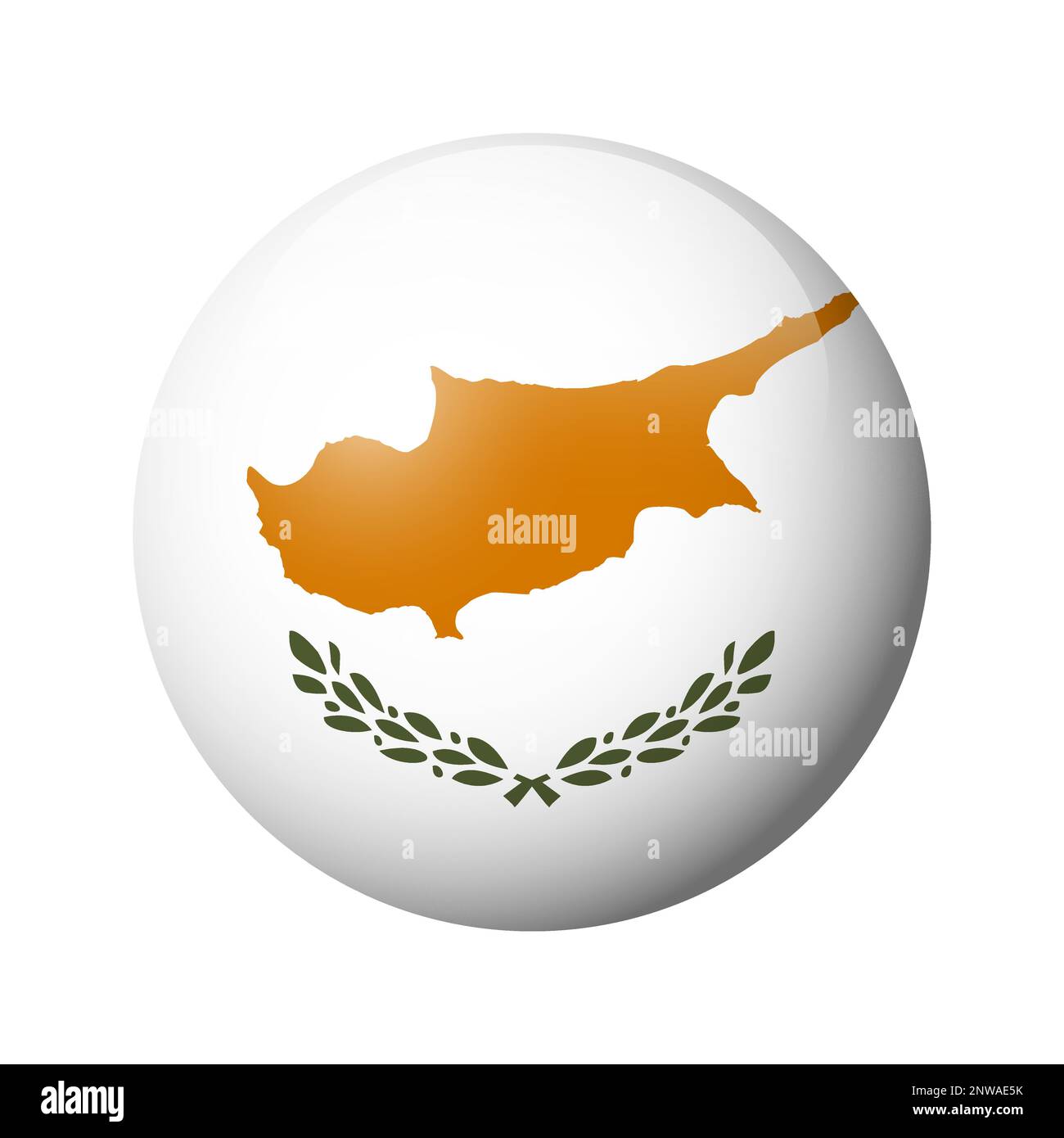 Cyprus flag - glossy circle badge. Vector icon Stock Vector Image & Art ... Cyprus flag - glossy circle badge. Vector icon Stock Vector Image & Art ...
