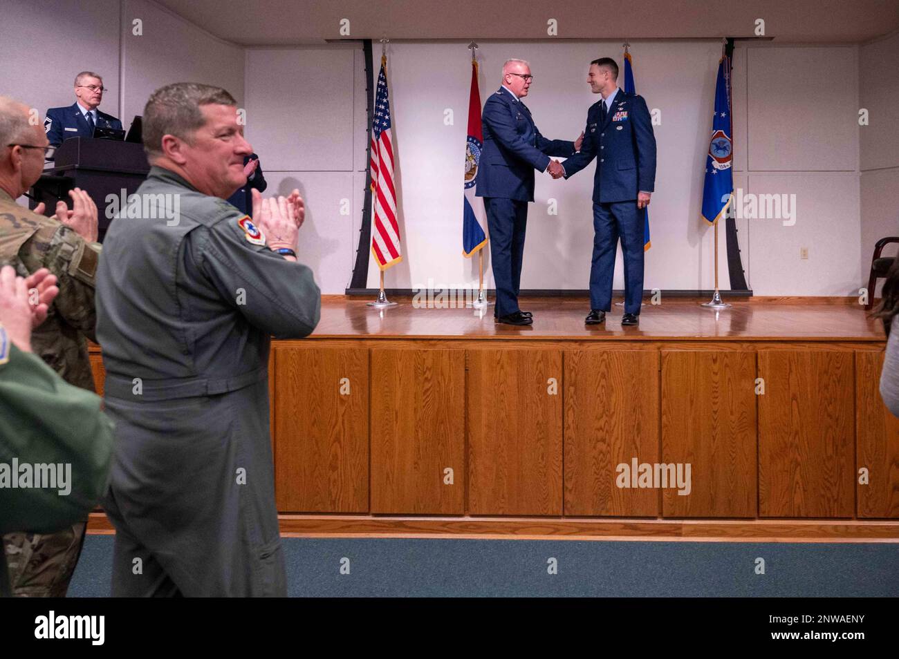 Lt. Col. Travis Hawks, chief of aerospace medicine for the 139th ...