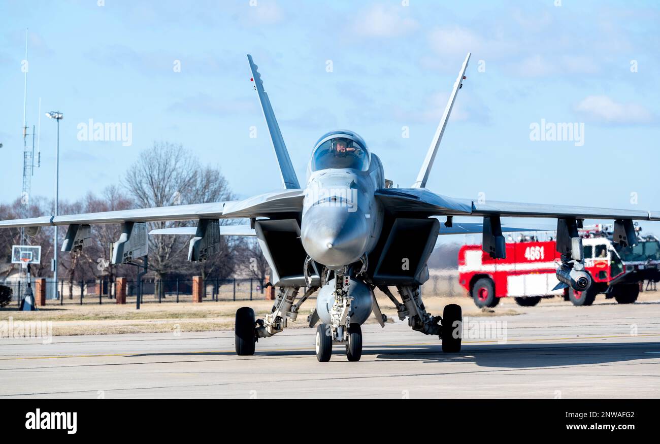 U.S. Navy Commander John Schnepper, Strike Fighter Squadron 87 ...