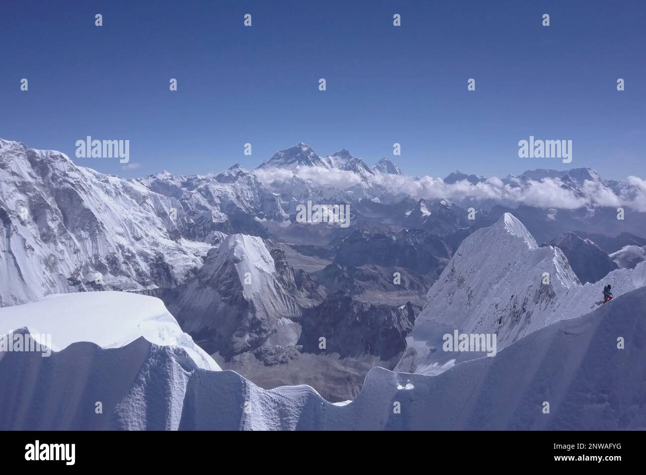 Austrian climber David Lama became the first person to reach the summit ...