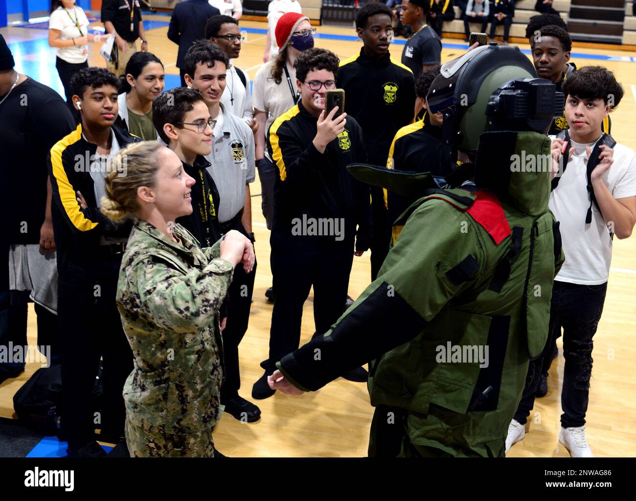 MIAMI (Jan. 23, 2023) -LT Emma Ferris, assigned to Explosive Ordnance ...