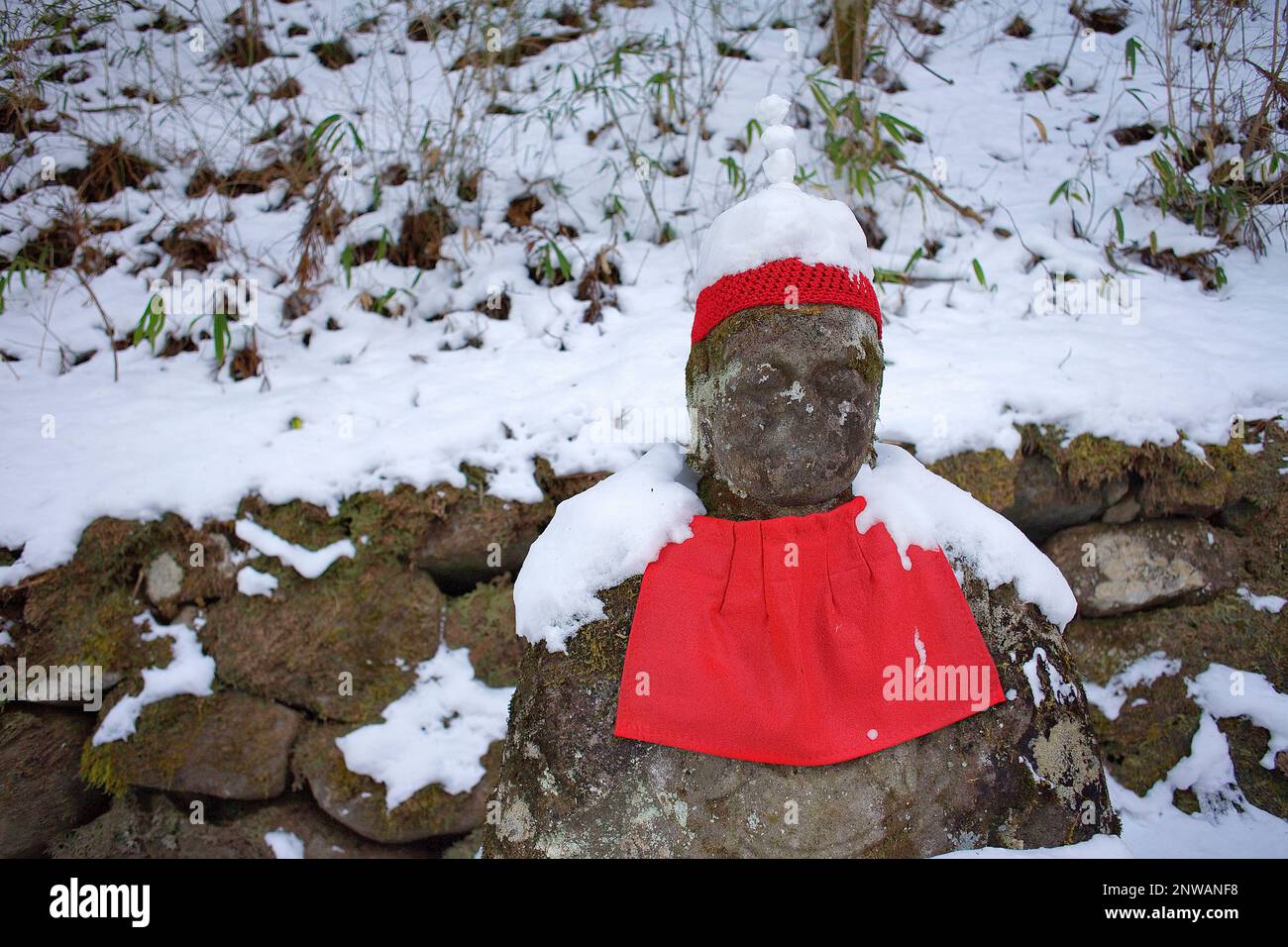 Narabijizo, Bakejizo, jizo stone statue,buddhist guardian deity,one of ...