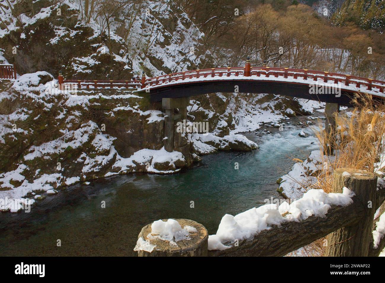 Shinkyo sacred bridge,Nikko,Japan Stock Photo - Alamy