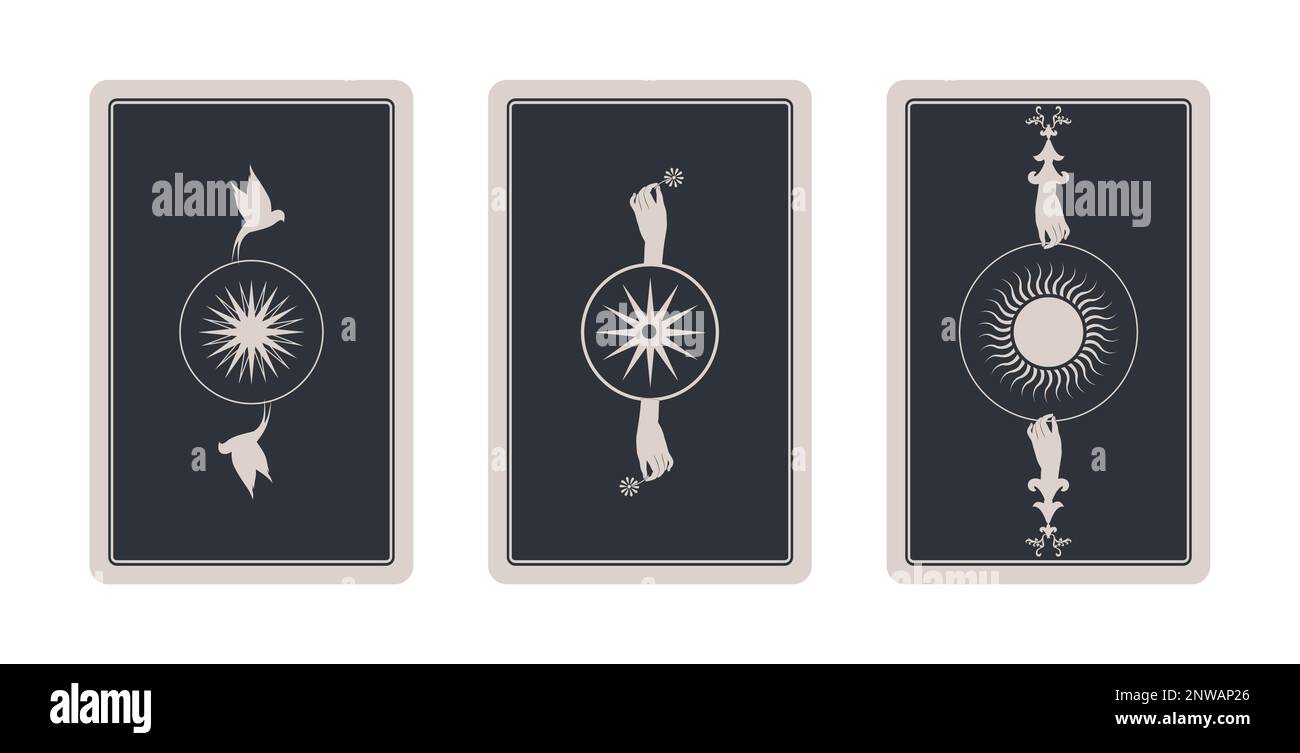 Playing card back designs Stock Vector Images - Alamy