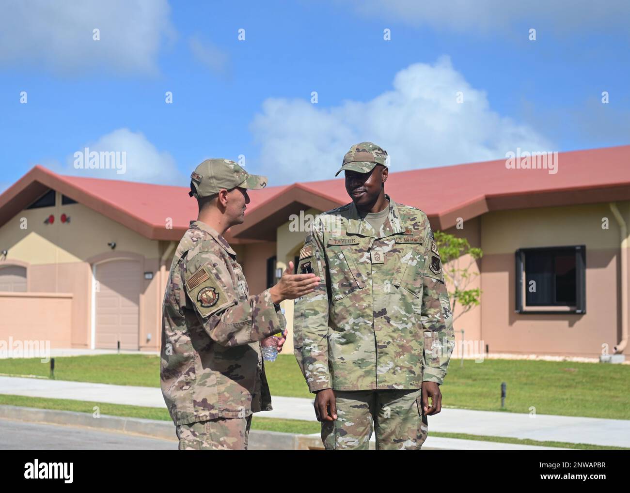 U.S. Air Force Lt. Col. Marc Johansen, commander of the 36th Civil ...