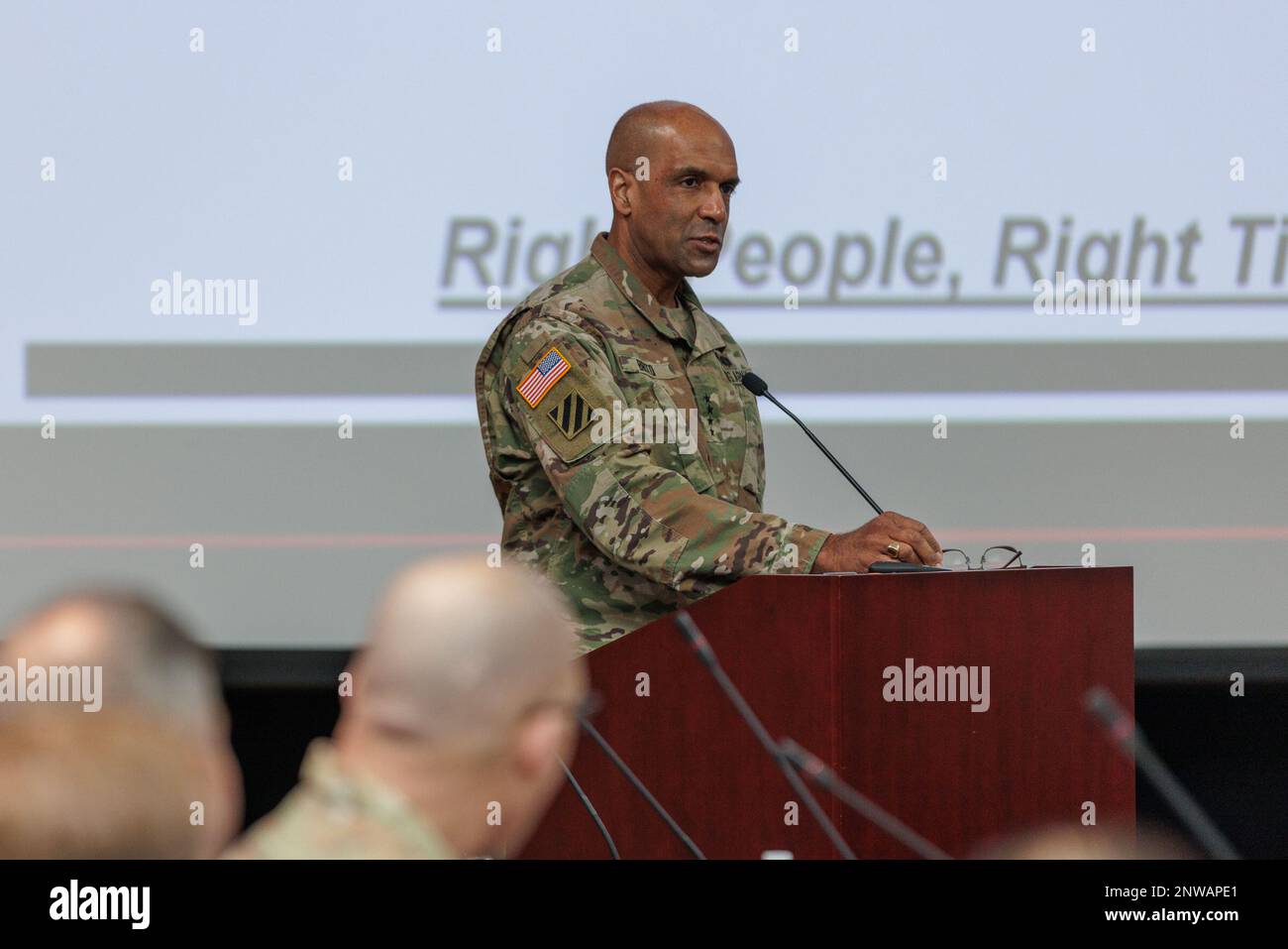 Gen. Gary Brito, commanding general, TRADOC, speaks at biannual Army ... Gen. Gary Brito, commanding general, TRADOC, speaks at biannual Army ...