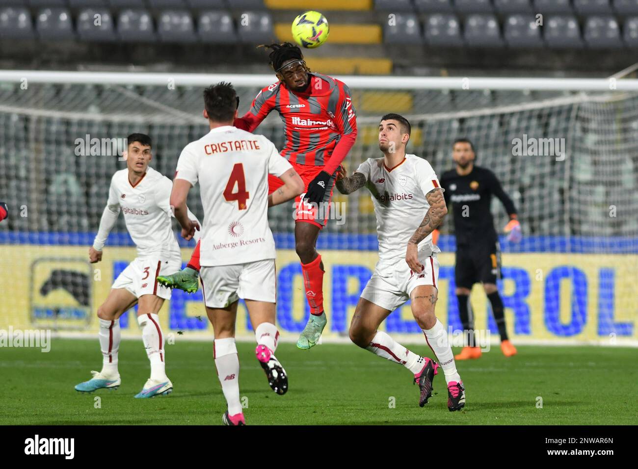 Giovanni Zini stadium, Cremona, Italy, February 28, 2023, frank ...