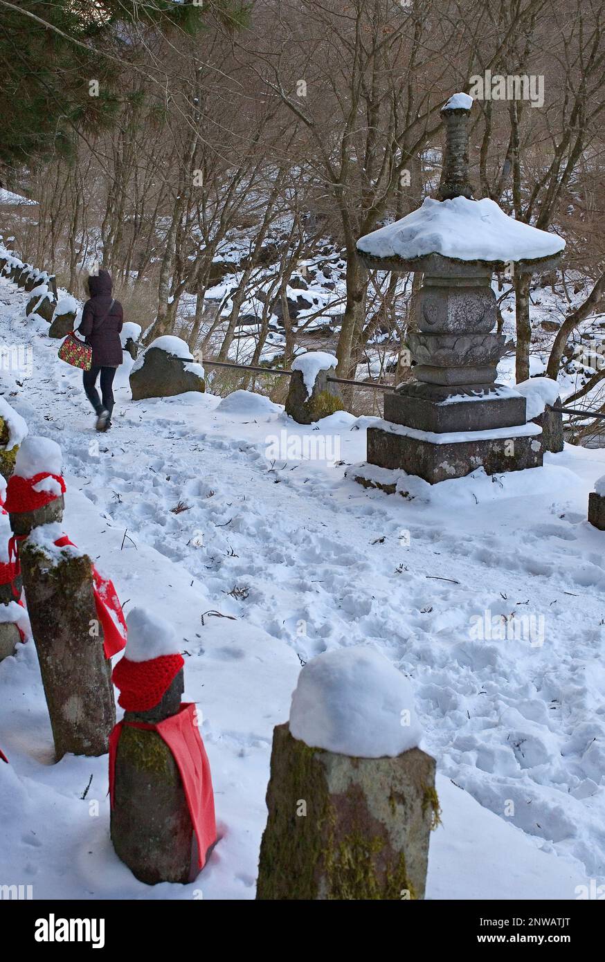 Narabijizo, Bakejizo, jizo stone statues,buddhist guardian deities in ...
