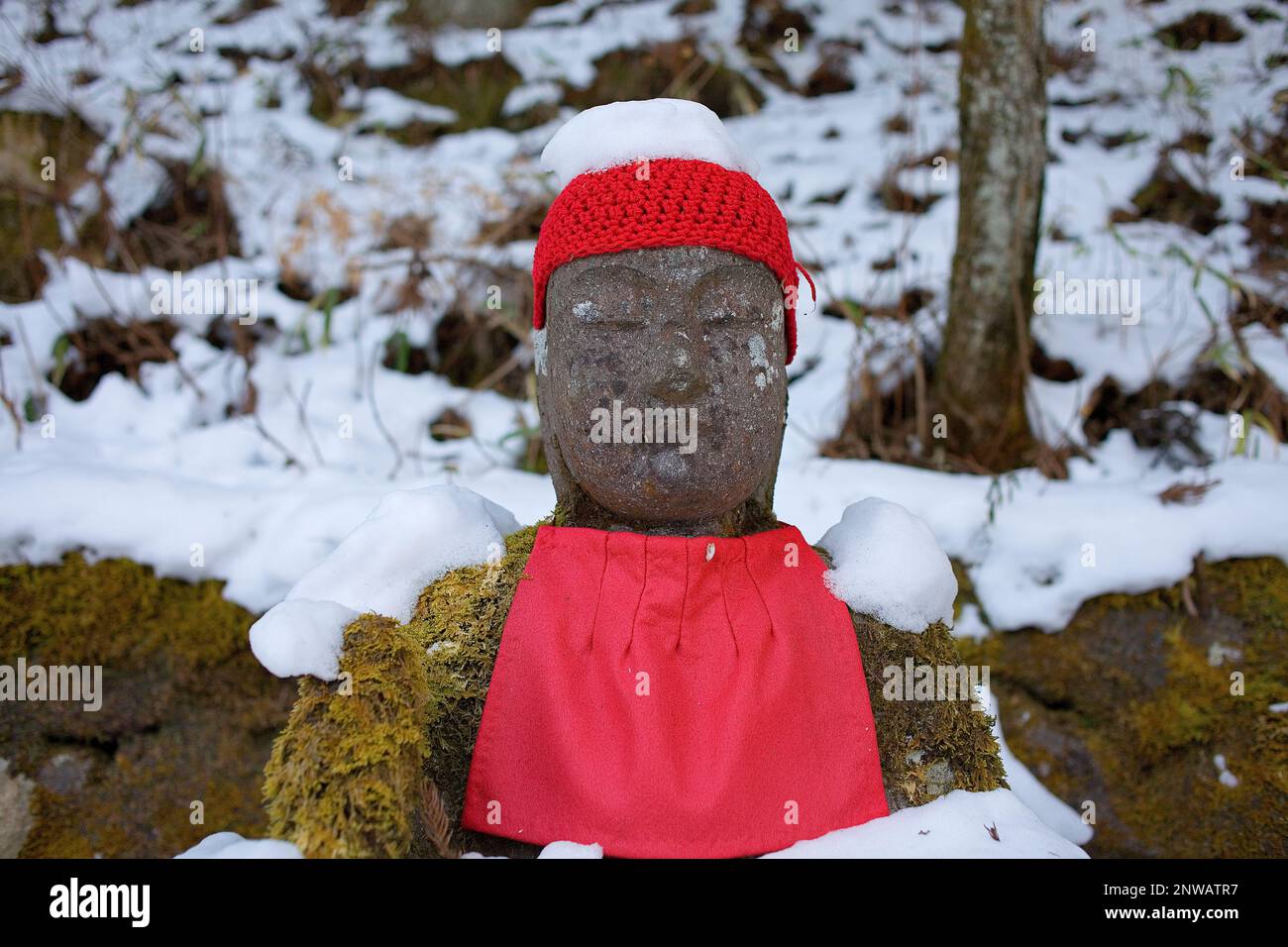 Narabijizo, Bakejizo, jizo stone statue,buddhist guardian deity,one of ...