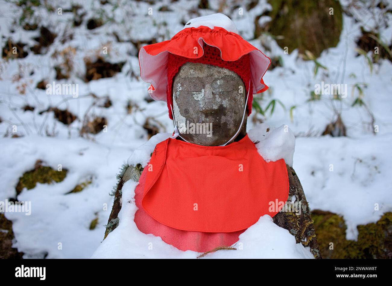 Narabijizo, Bakejizo, jizo stone statue,buddhist guardian deity,one of ...