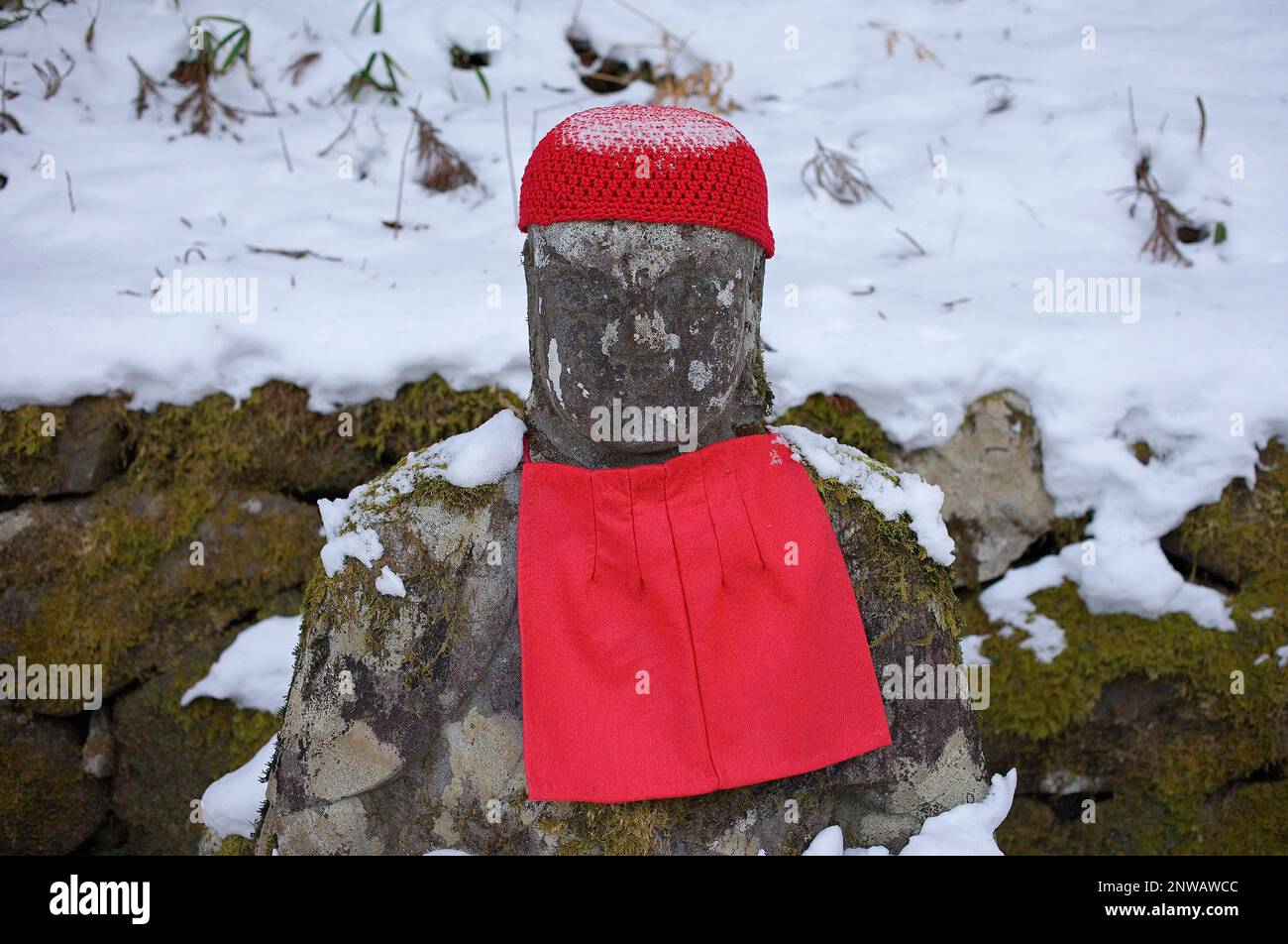 Narabijizo, Bakejizo, jizo stone statue,buddhist guardian deity,one of ...
