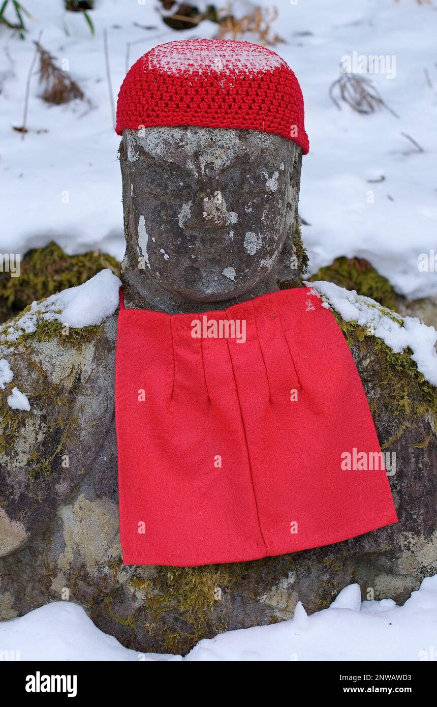 Narabijizo, Bakejizo, jizo stone statue,buddhist guardian deity,one of ...