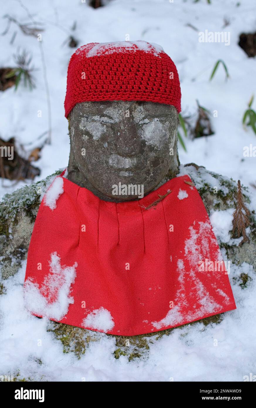 Narabijizo, Bakejizo, jizo stone statue,buddhist guardian deity,one of ...