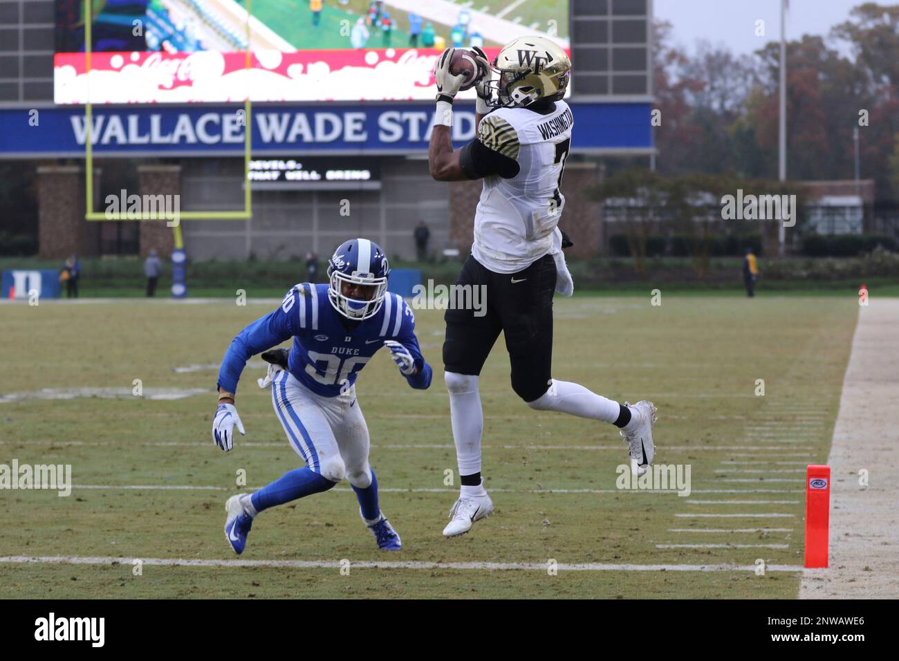 DURHAM, NC - NOVEMBER 24: Wake Forest Demon Deacons wide receiver Greg ...