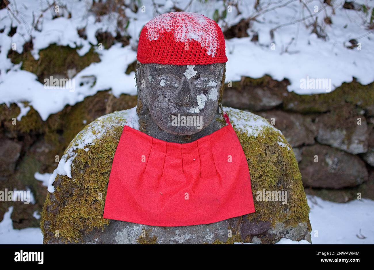Narabijizo, Bakejizo, jizo stone statue,buddhist guardian deity,one of ...