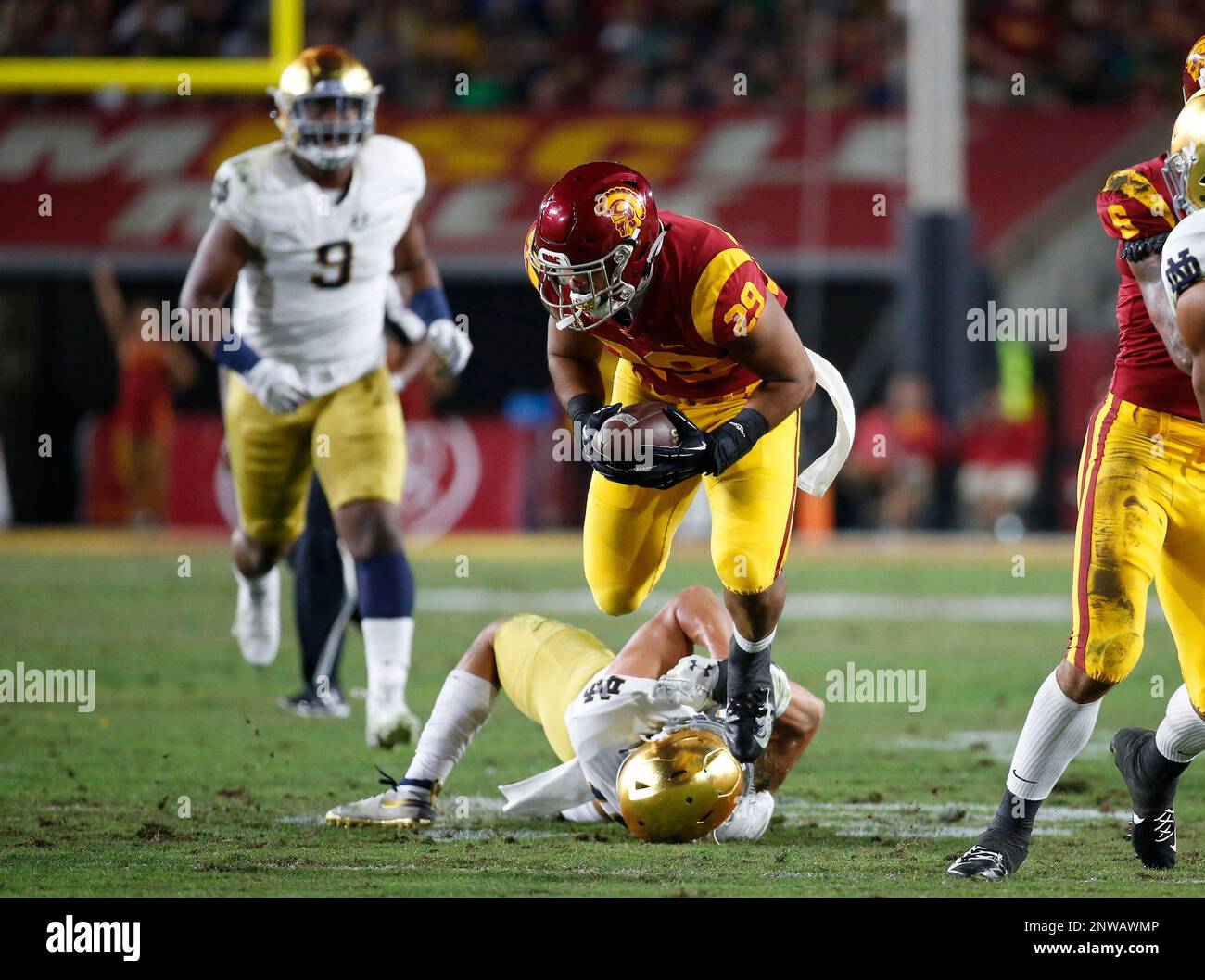 November 24, 2018 USC Trojans running back Vavae Malepeai (29) carries ...