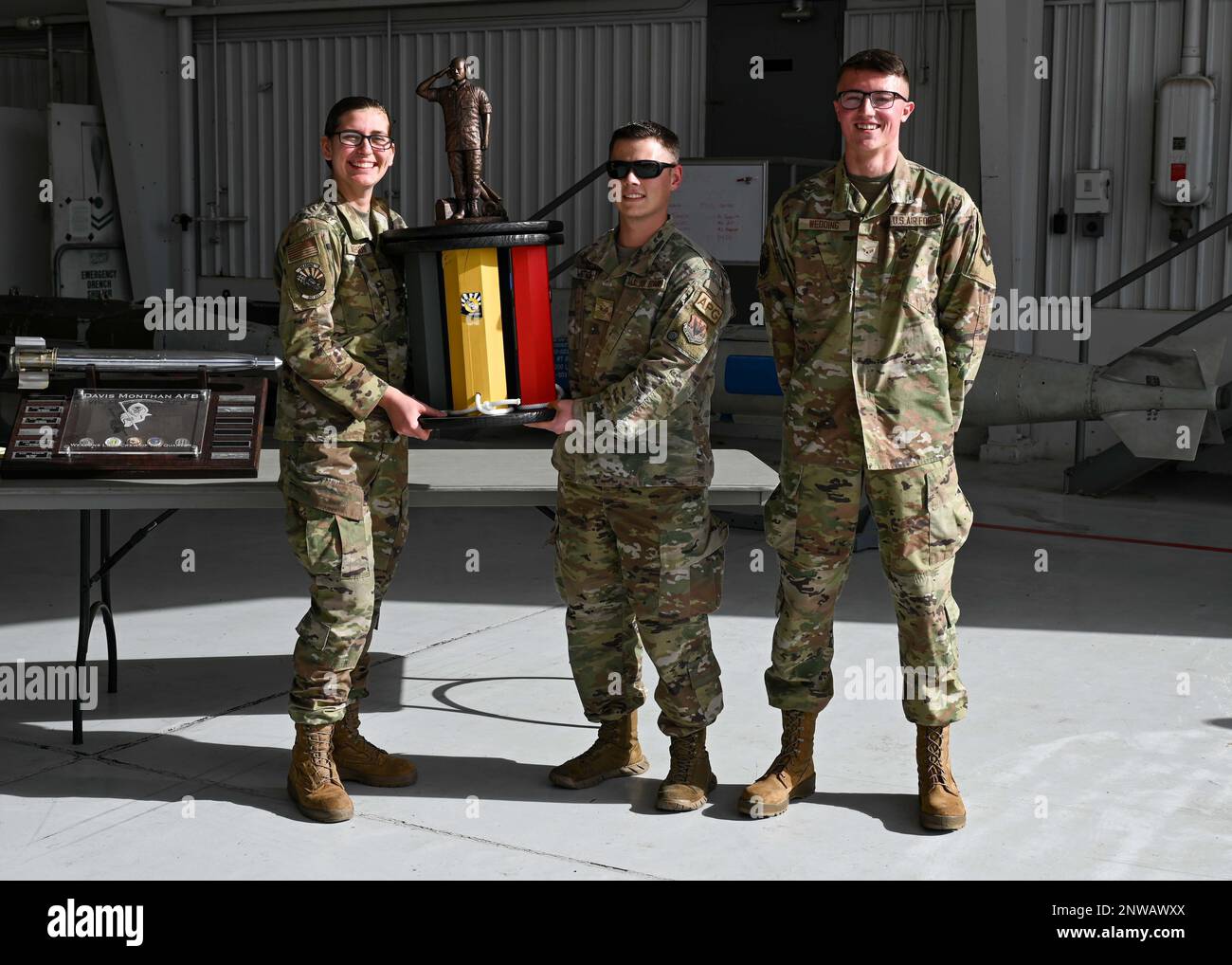 Winners of the 355th Maintenance Group’s 4th quarter crew chief ...