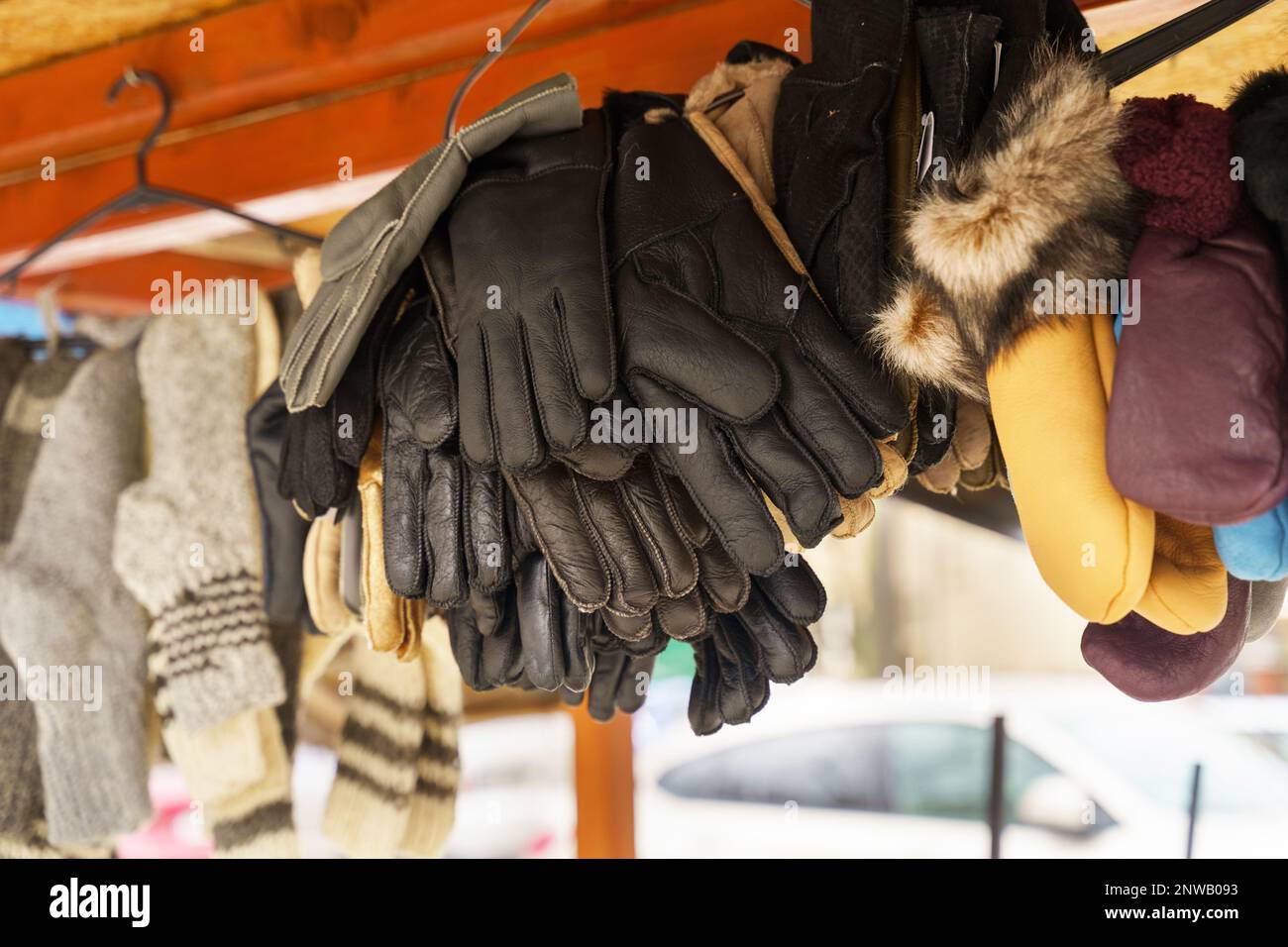Glove hanger hi-res stock photography and images - Alamy
