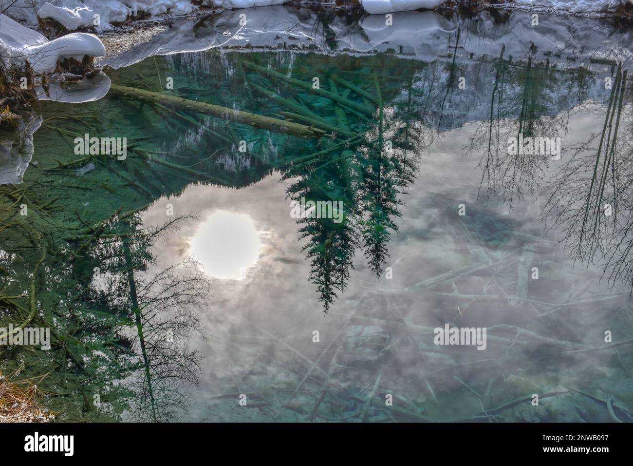 Meerauge, Bodental, Meerauge Bodental, Kärnten, Toteisloch, Teich ...