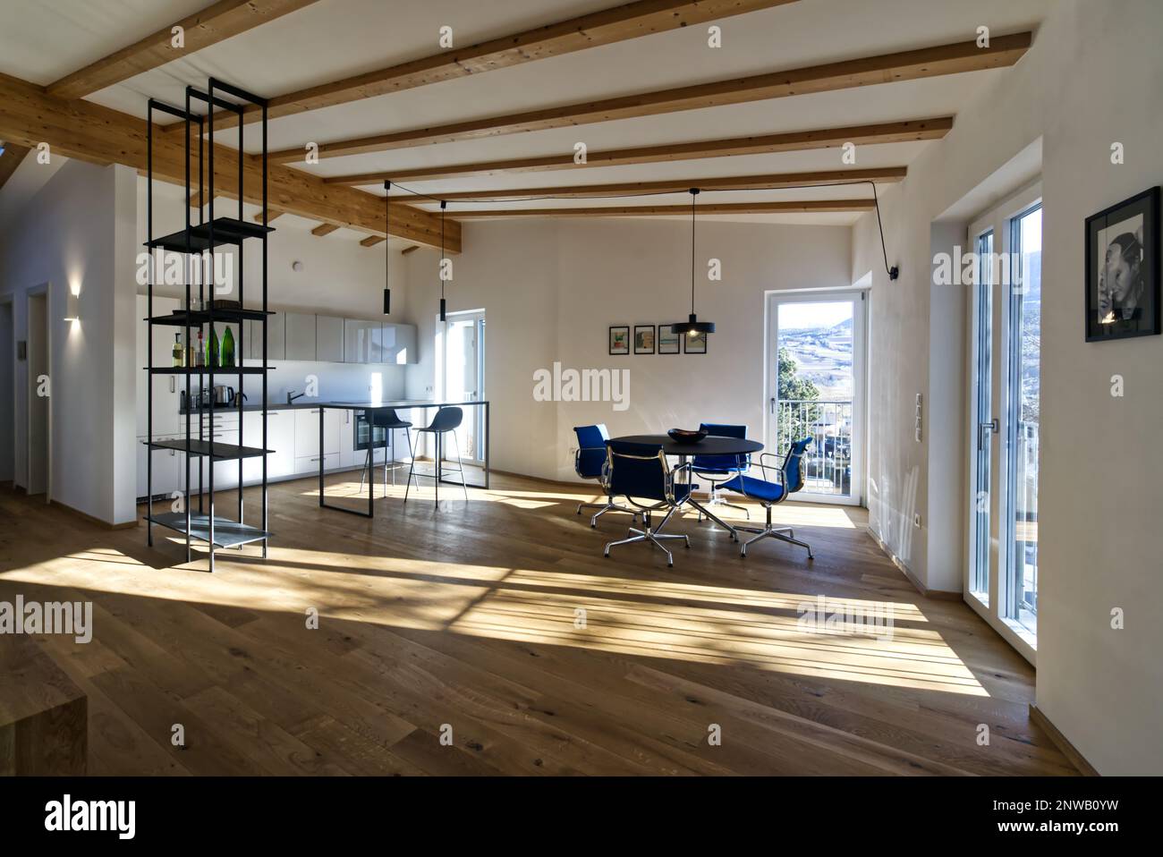 Modern european style villa hi-res stock photography and images - Alamy