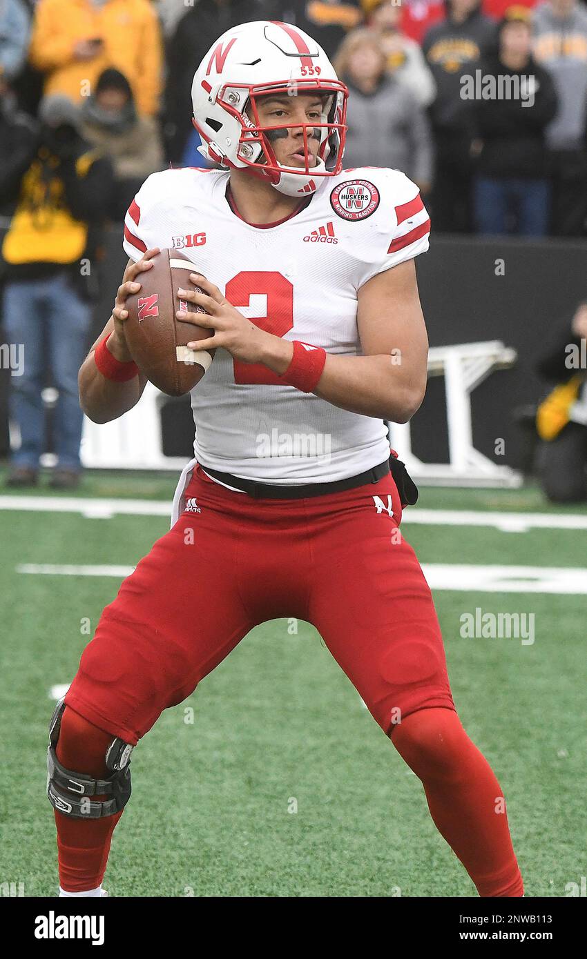 IOWA CITY, IA - NOVEMBER 23: Nebraska Cornhuskers quarterback Adrian ...