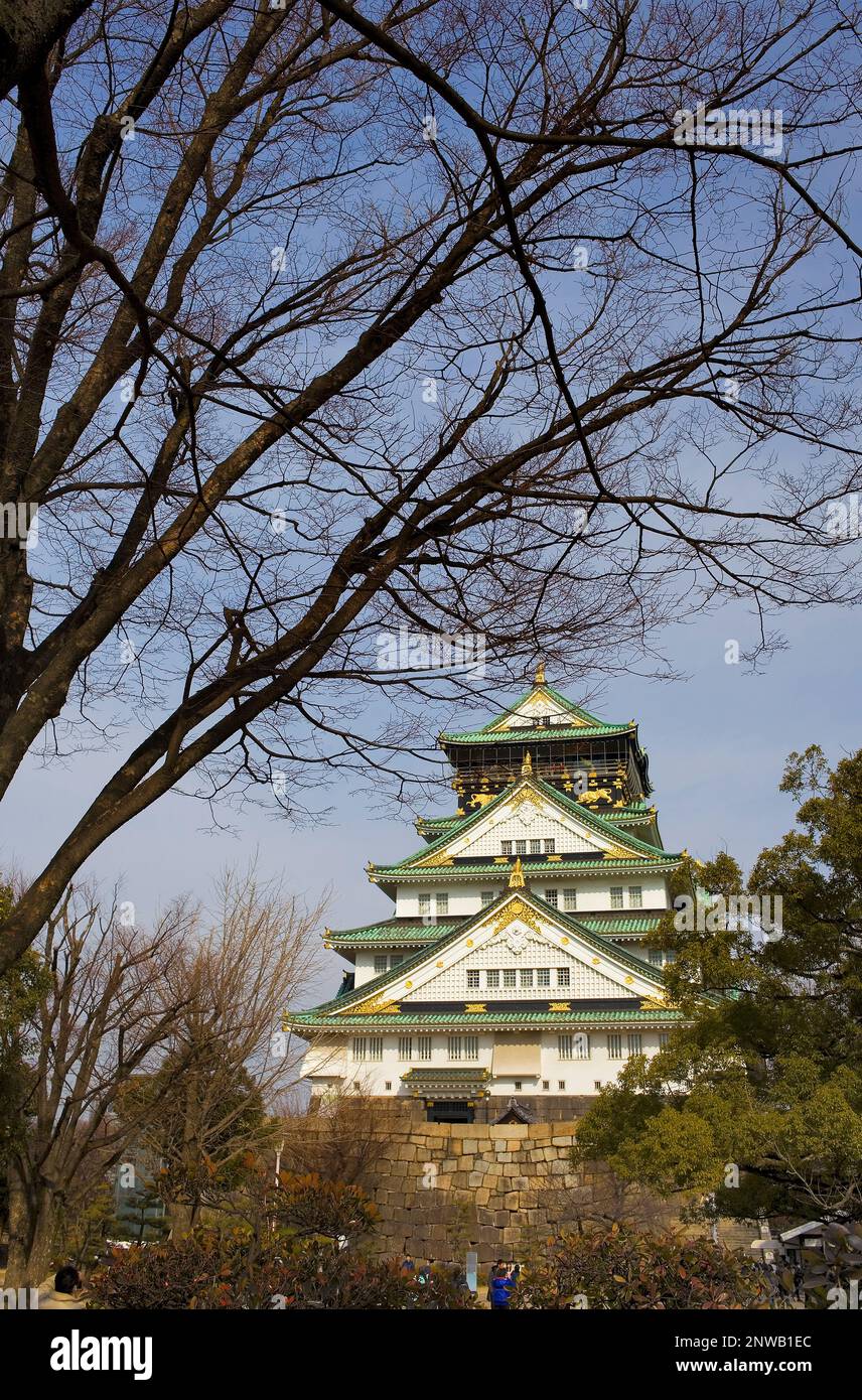 Osaka castle,Osaka, Japan,Asia Stock Photo - Alamy