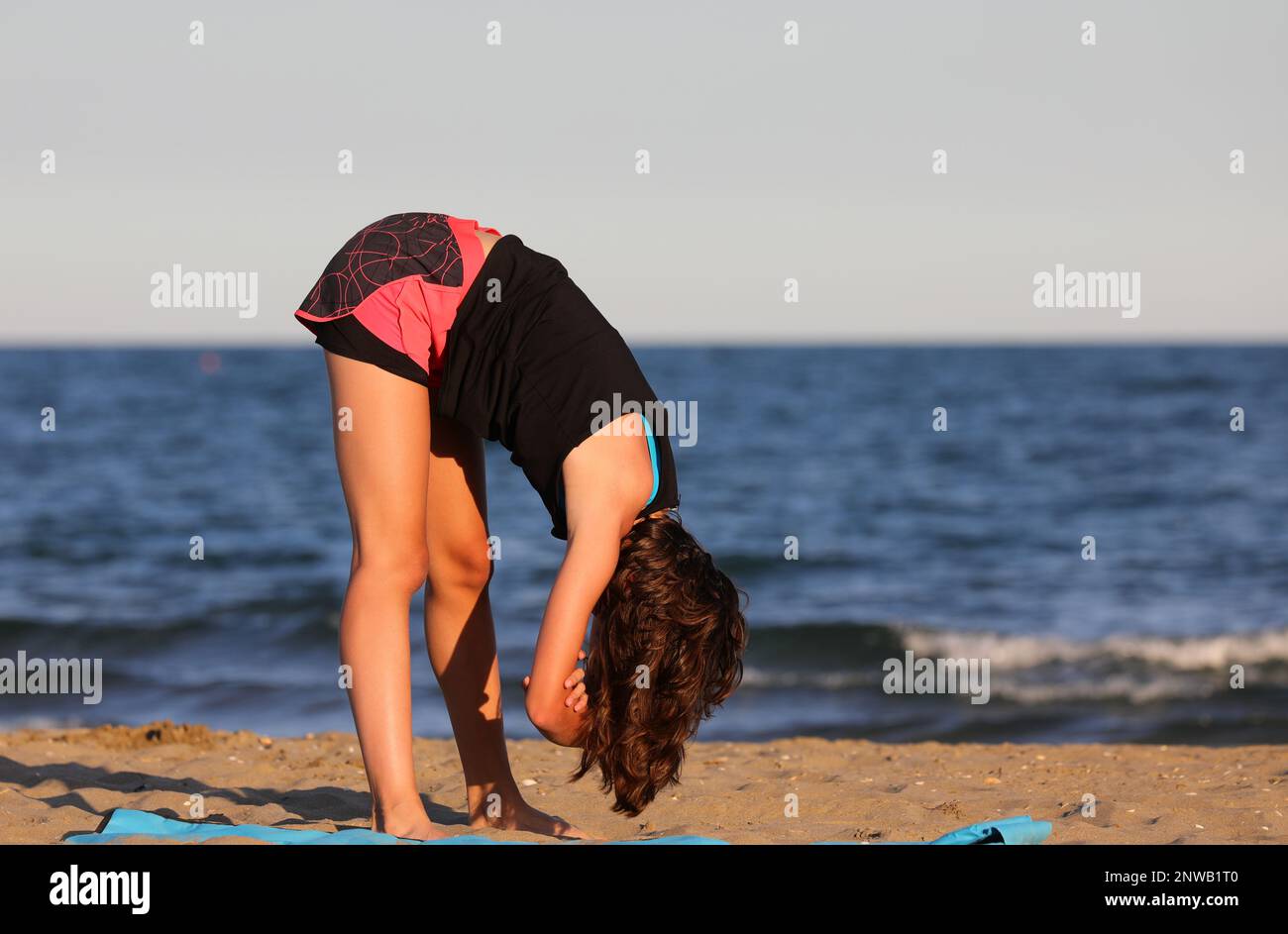 Forward roll gymnastics hi-res stock photography and images - Alamy